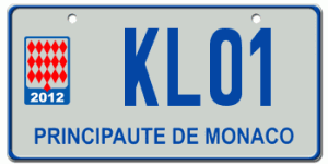 Monaco License Plates « Monaco